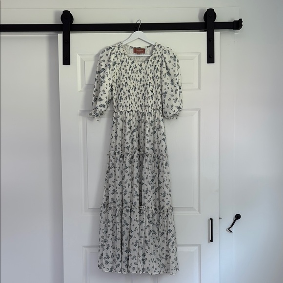 JessaKae | Dresses | Jessakae Floral Puff Sleeve Maxi Dress | Poshmark